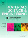 Materials Science and Engineering B-Advanced Functional Solid-State Materials 2021-2022年影响因子3. ...